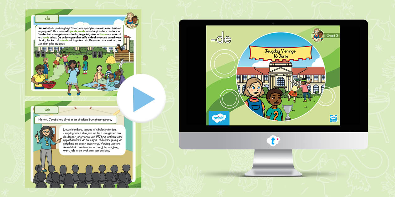 Graad 3 Klanke PowerPoint -de (teacher made) - Twinkl