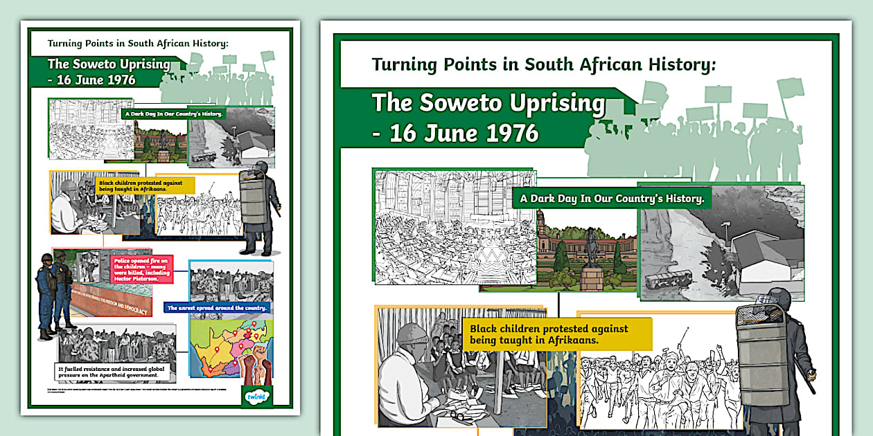 Gr 9: Turning Points in South African History: 1976 Poster