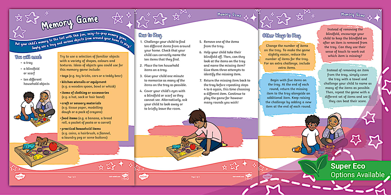 Memory Game (teacher made) - Twinkl