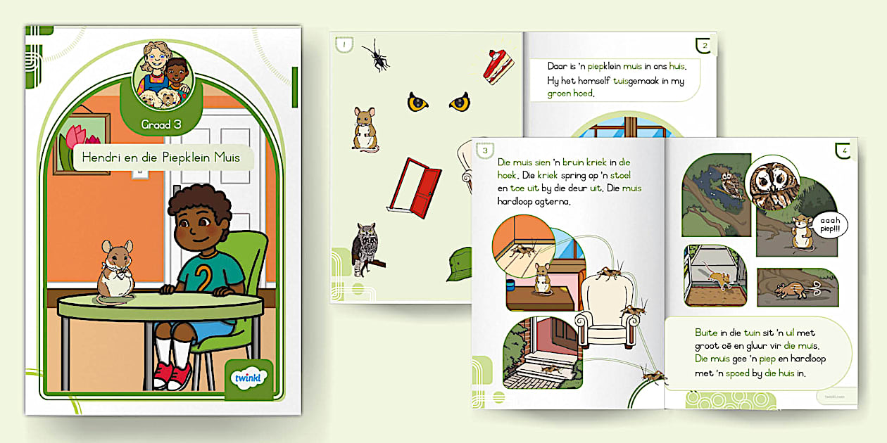 Graad 3 Klanke ie, oe, ui e-boek (teacher made) - Twinkl