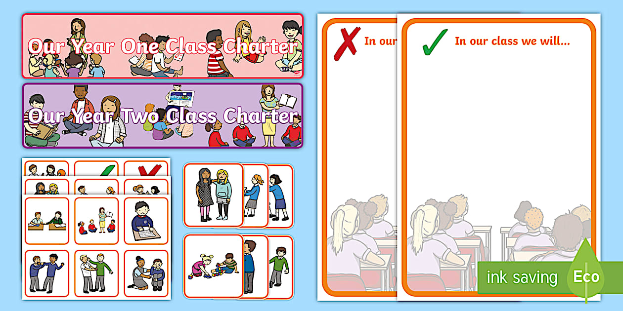 Our Class Charter Display Pack | Primary Resources | Twinkl