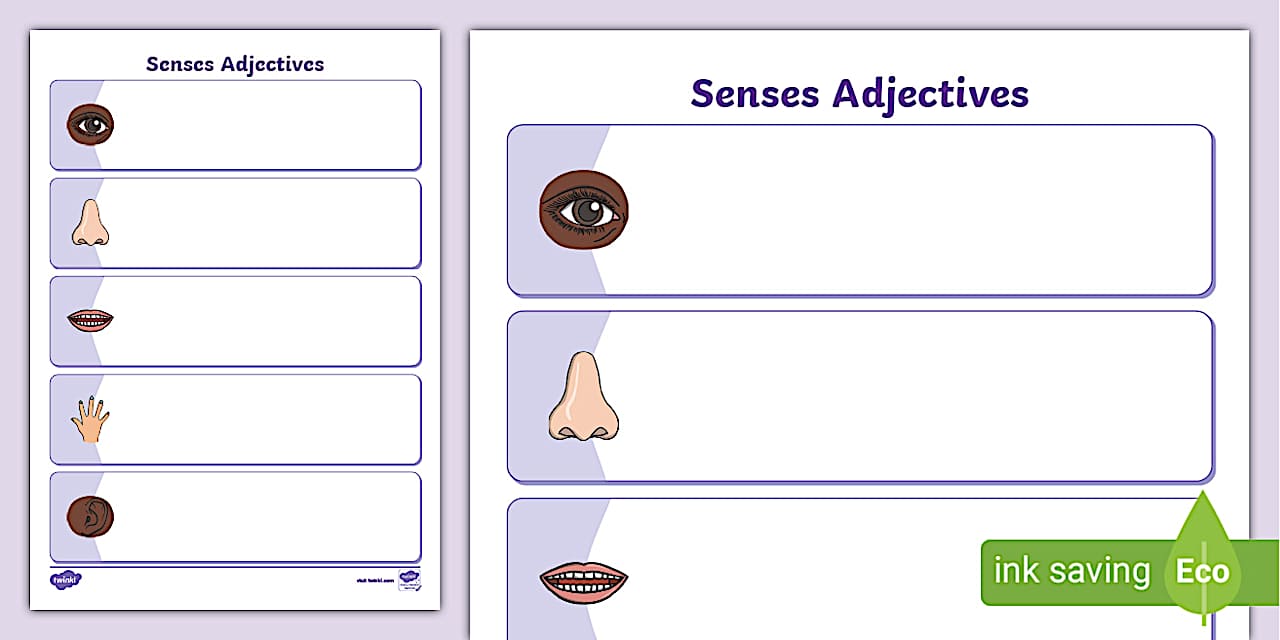 Senses Planning Sheet (teacher made) - Twinkl
