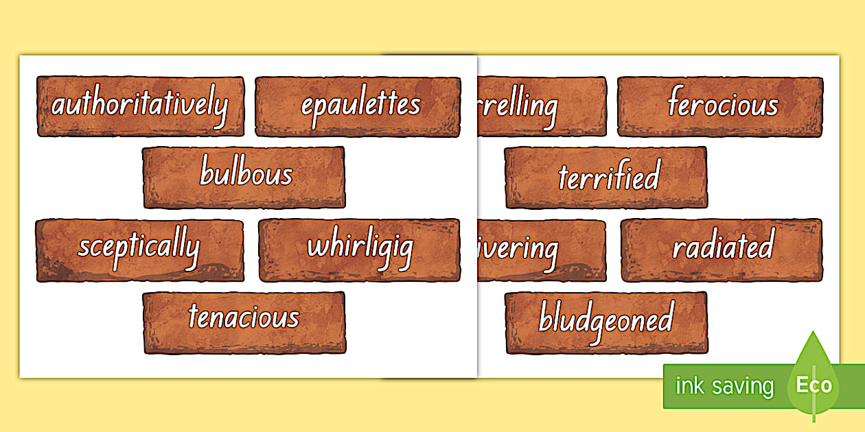 Term 2 Week 4 Year 5 and 6 Chapter Chat Word Wall Display Posters to ...