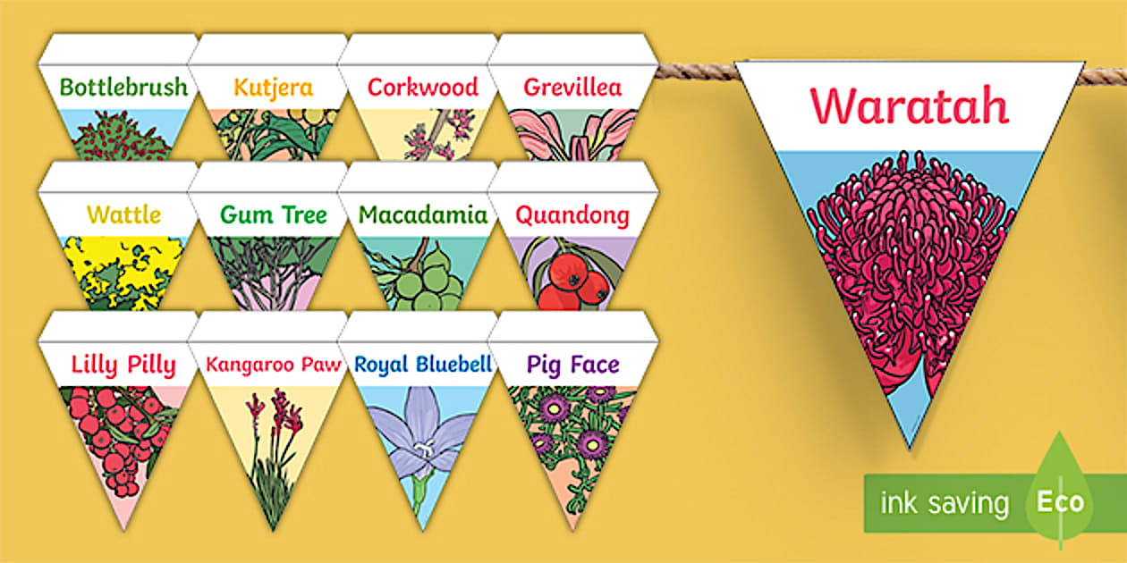 Nature Bunting (teacher made) - Twinkl