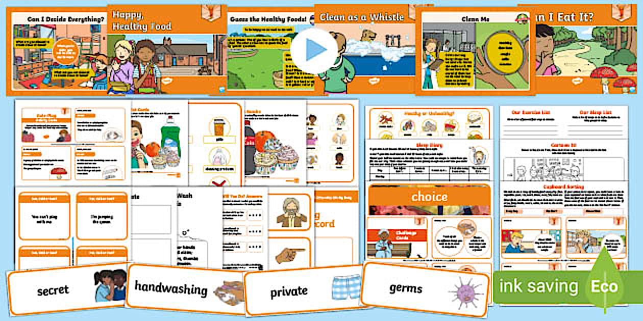 PSHE: KS1 It's My Body - Unit Pack (teacher made) - Twinkl