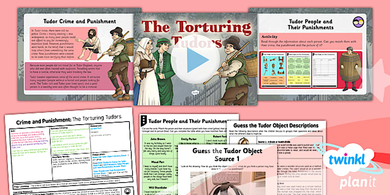 Tudor Crime and Punishment for KS2 Classes - Twinkl