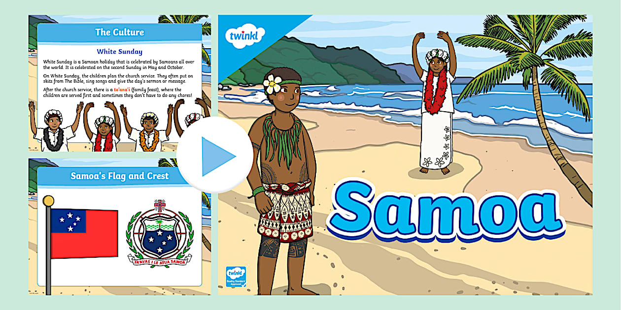 Samoa Information PowerPoint (teacher made) - Twinkl