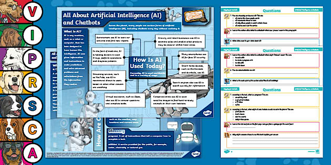 LKS2 Digging for Details: AI & Chatbots Infographic Activity