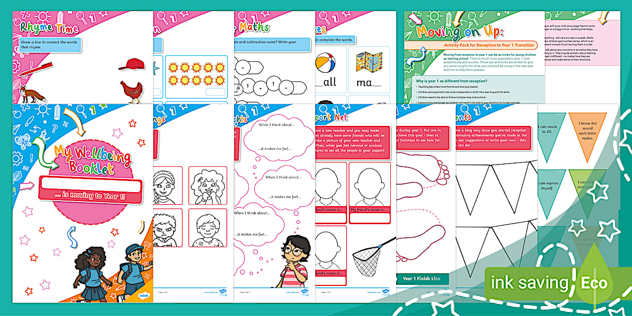 Moving on Up: Activity Pack for Reception to Year 1 Transition