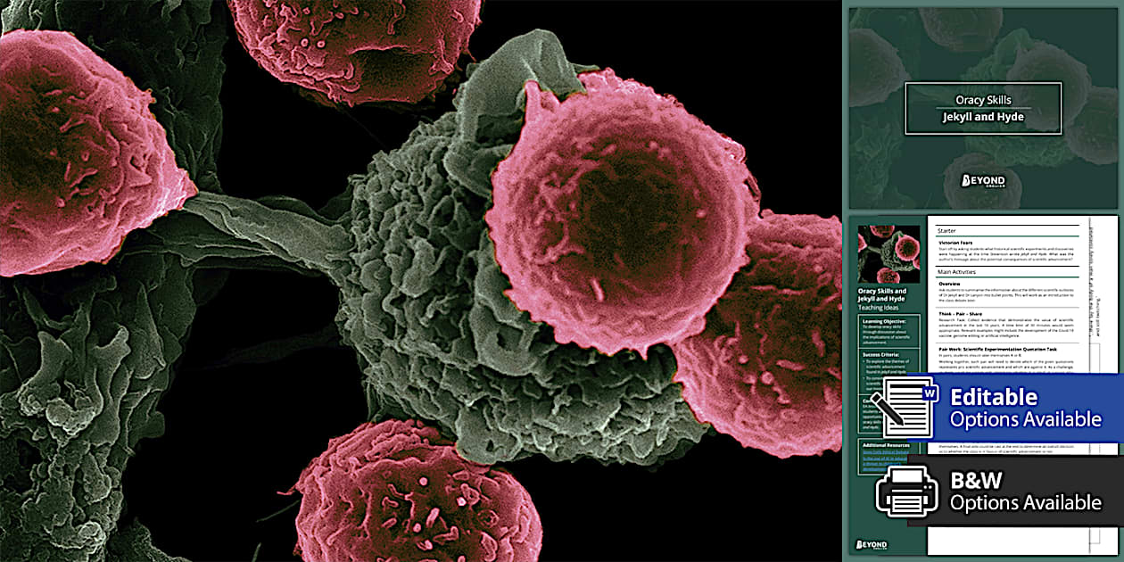 Oracy Links to GCSE Lit: Jekyll and Hyde (teacher made)