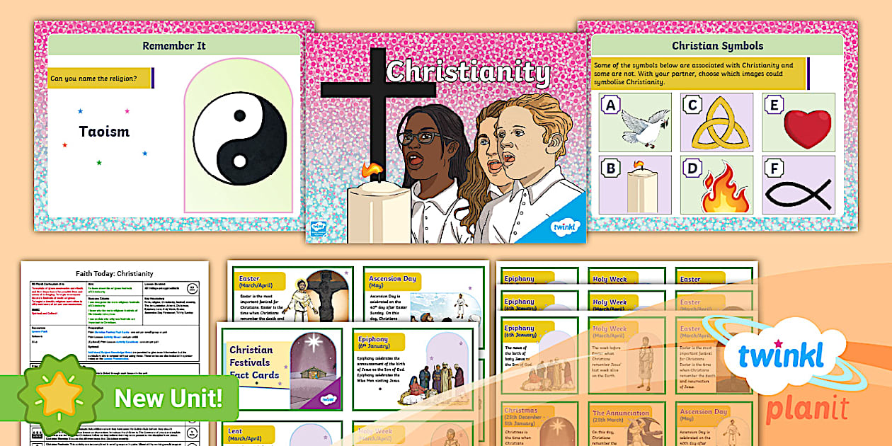 Year 4 RE Christianity Lesson Pack - Faith Today - Twinkl