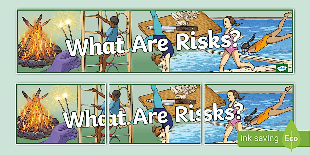 Taking Risks Display Banner (teacher made) - Twinkl