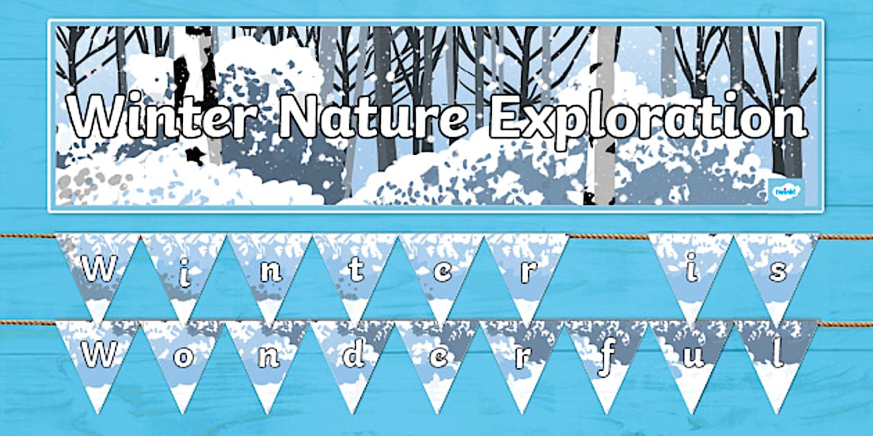 Winter in Canada: Intermediate Winter Display Pack - Twinkl