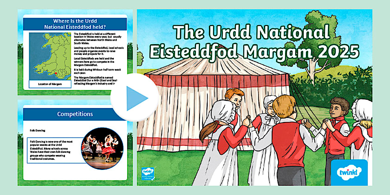 Urdd National Eisteddfod Margam 2025 | Twinkl Cymru