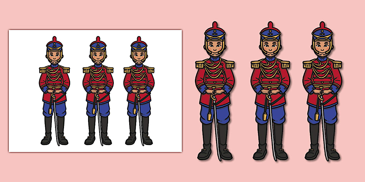 Dibujo de los húsares de Junín | Twinkl - Twinkl