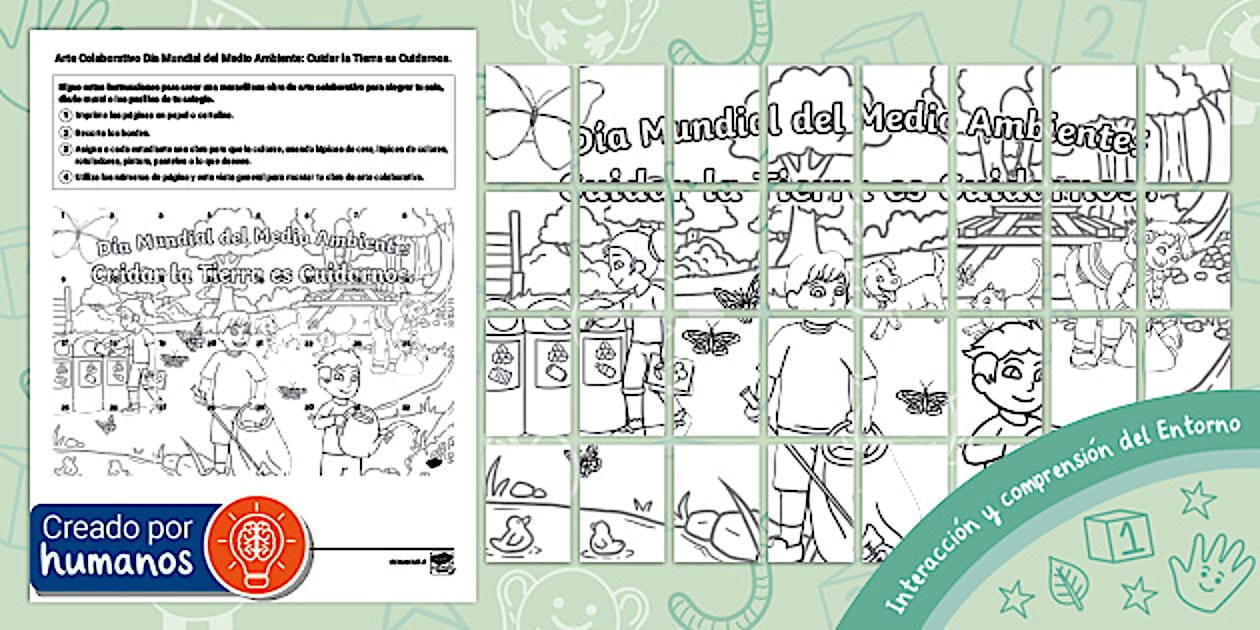 Arte Colaborativo | Día Mundial del Medio Ambiente