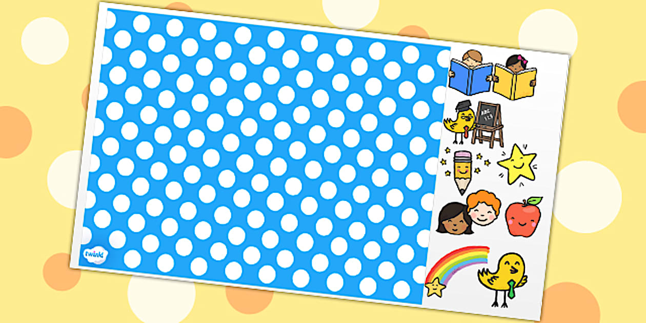 Polka Dot Themed Editable PowerPoint Background Template