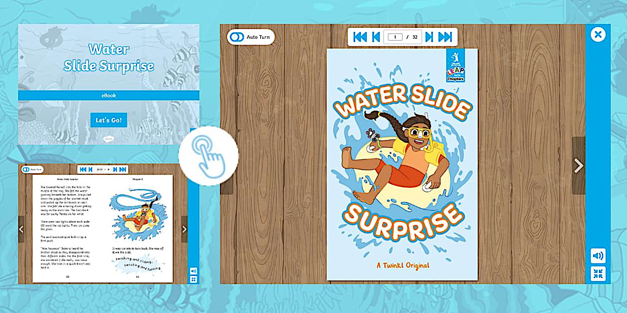 Leap into Chapters: Water Slide Surprise - Read Online
