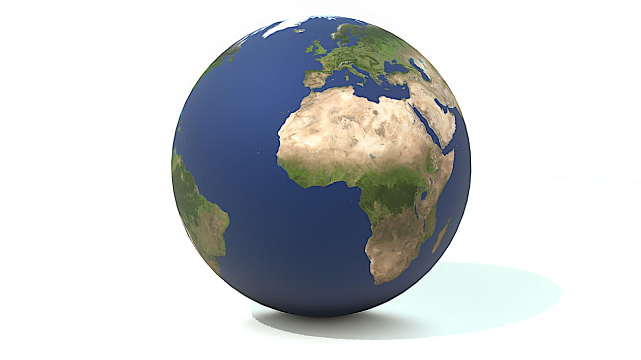 3D Model: Space - Earth (teacher made) - Twinkl