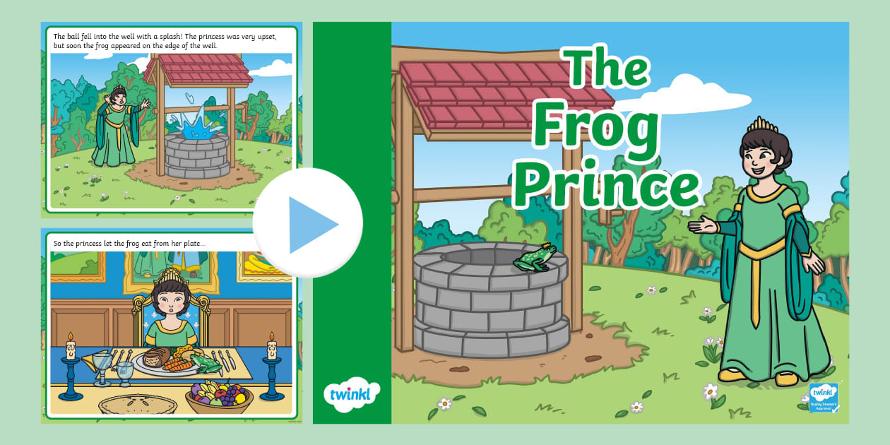 The Frog Prince Story PowerPoint