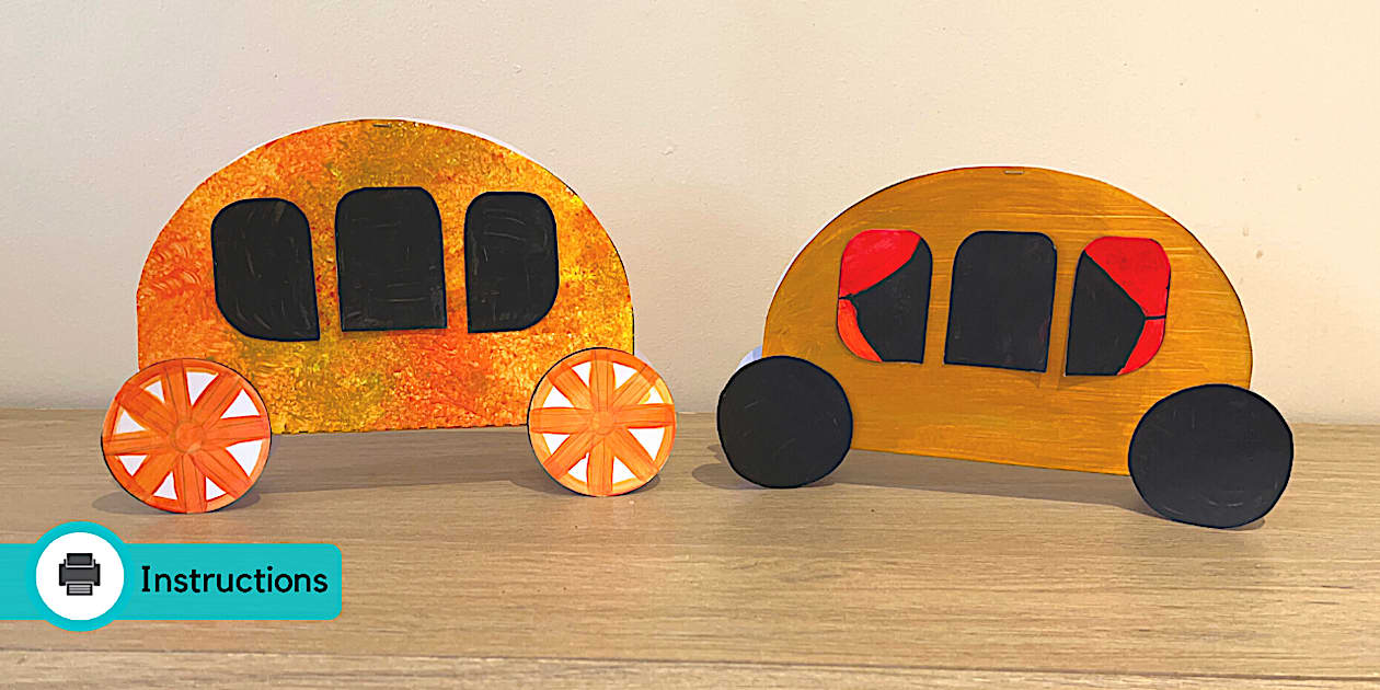 Gold State Coach Craft | Coronation Crafts | Twinkle