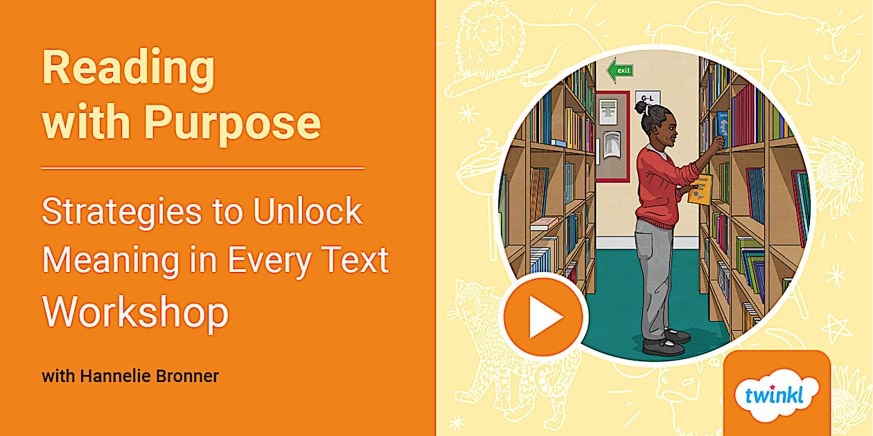 Building Skills for Comprehension - Workshop Recording