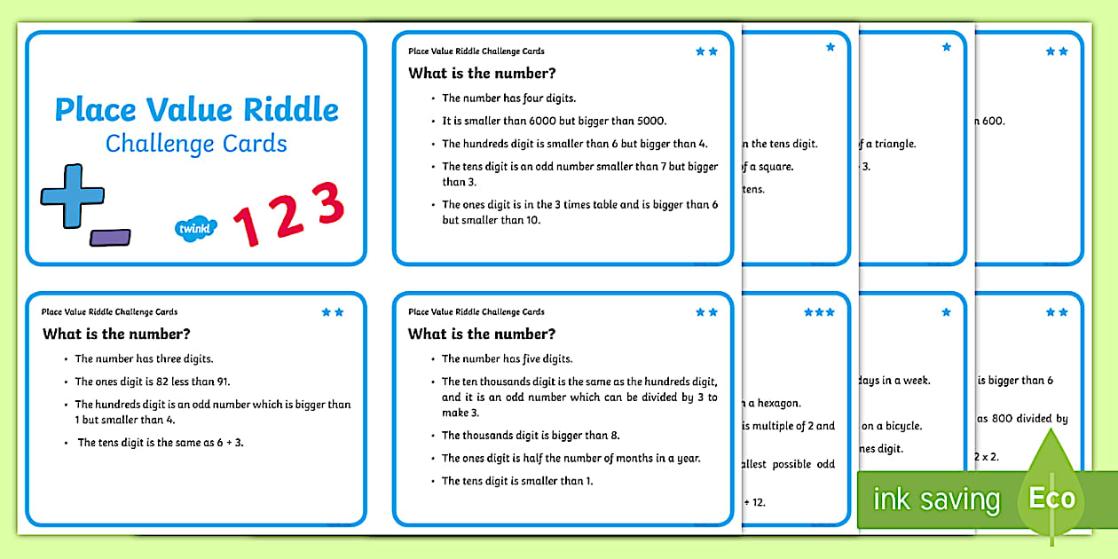 21+ Maths Riddles - Teaching Resources (teacher made)