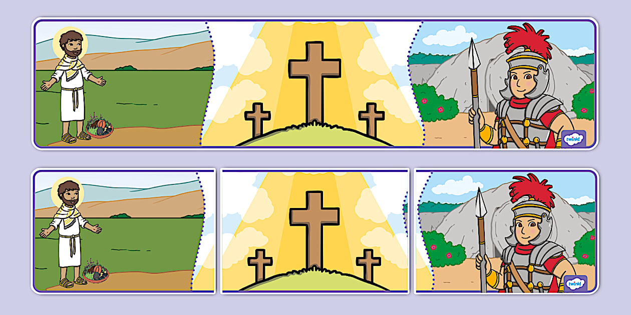 Easter Story Banner