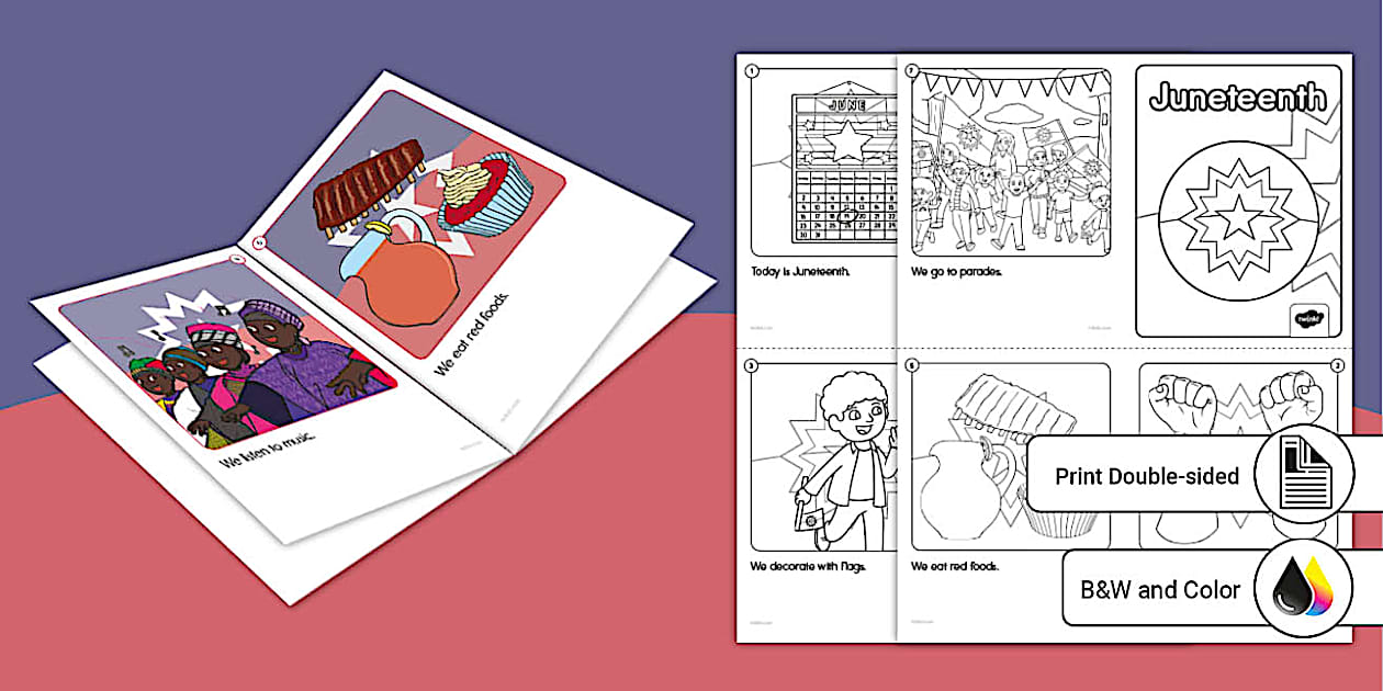 Juneteenth Emergent Reader | Juneteenth | Twinkl USA