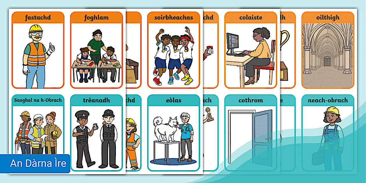 Leasachadh Sgioba-Obrach Òg - Carteain-facail