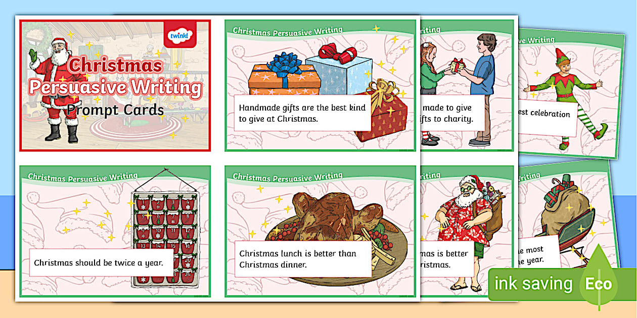 Persuasive Writing Christmas (teacher made) - Twinkl