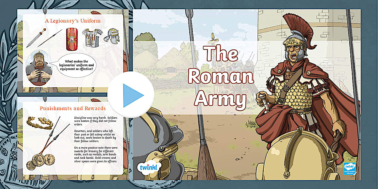 Roman Army Information PowerPoint | Teaching Resources