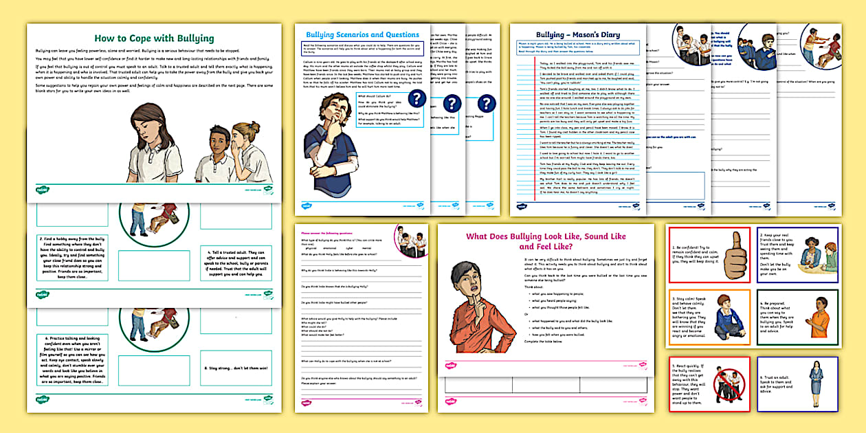 Anti Bullying Activity Pack (teacher made) - Twinkl