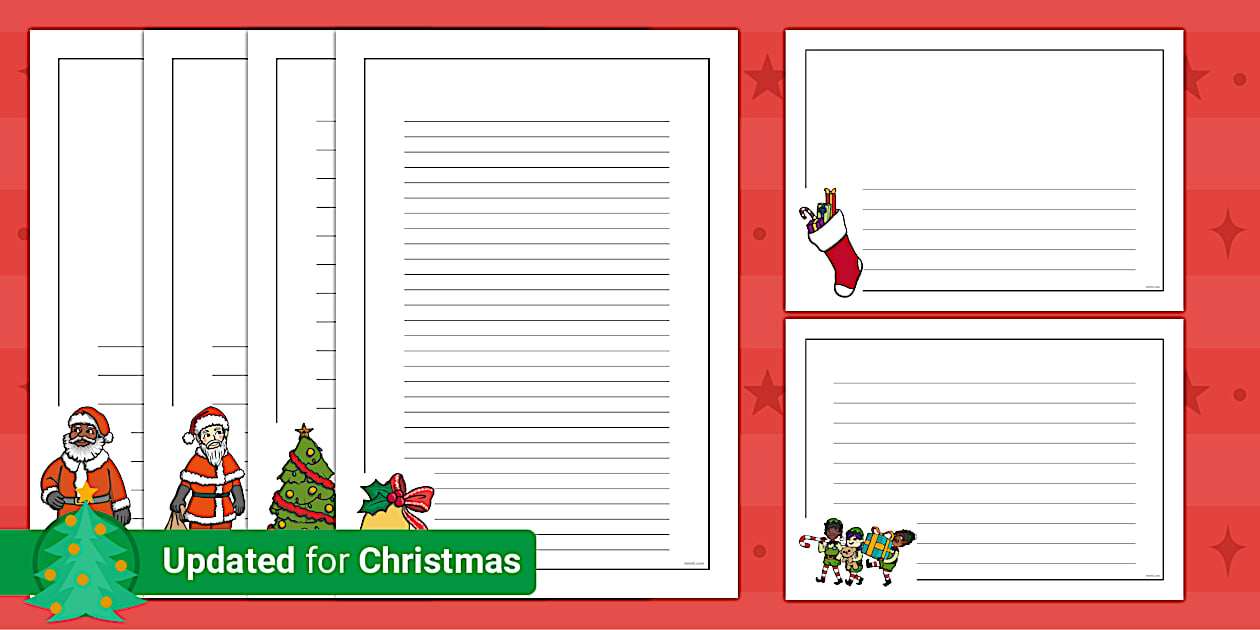 Christmas Page Borders (teacher made) - Twinkl