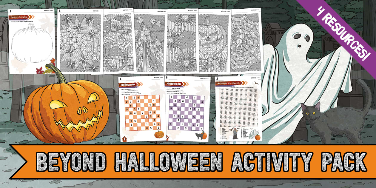 Beyond Halloween Activity Pack