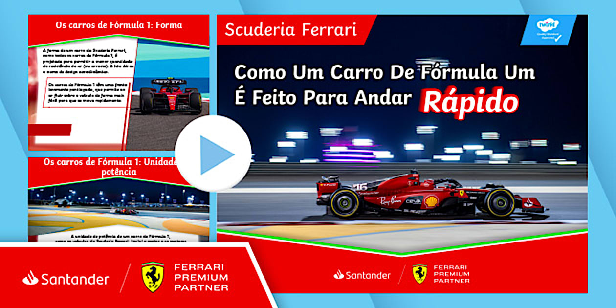 FREE! - Scuderia Ferrari F1: Como um carro de Fórmula Um é feito para andar