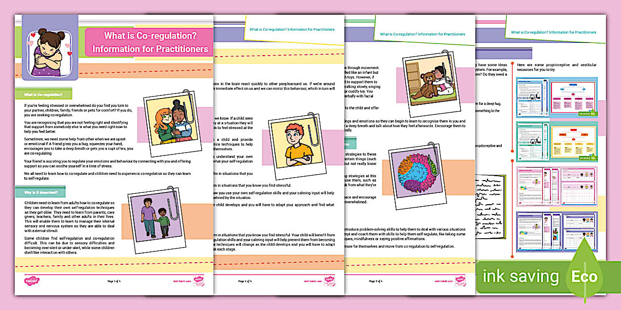 What is Co-regulation? Information for Practitioners