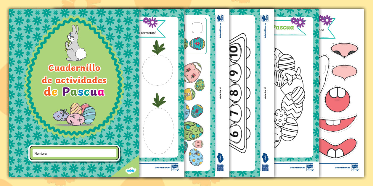 Actividades de Pascua - preescolar (teacher made) - Twinkl