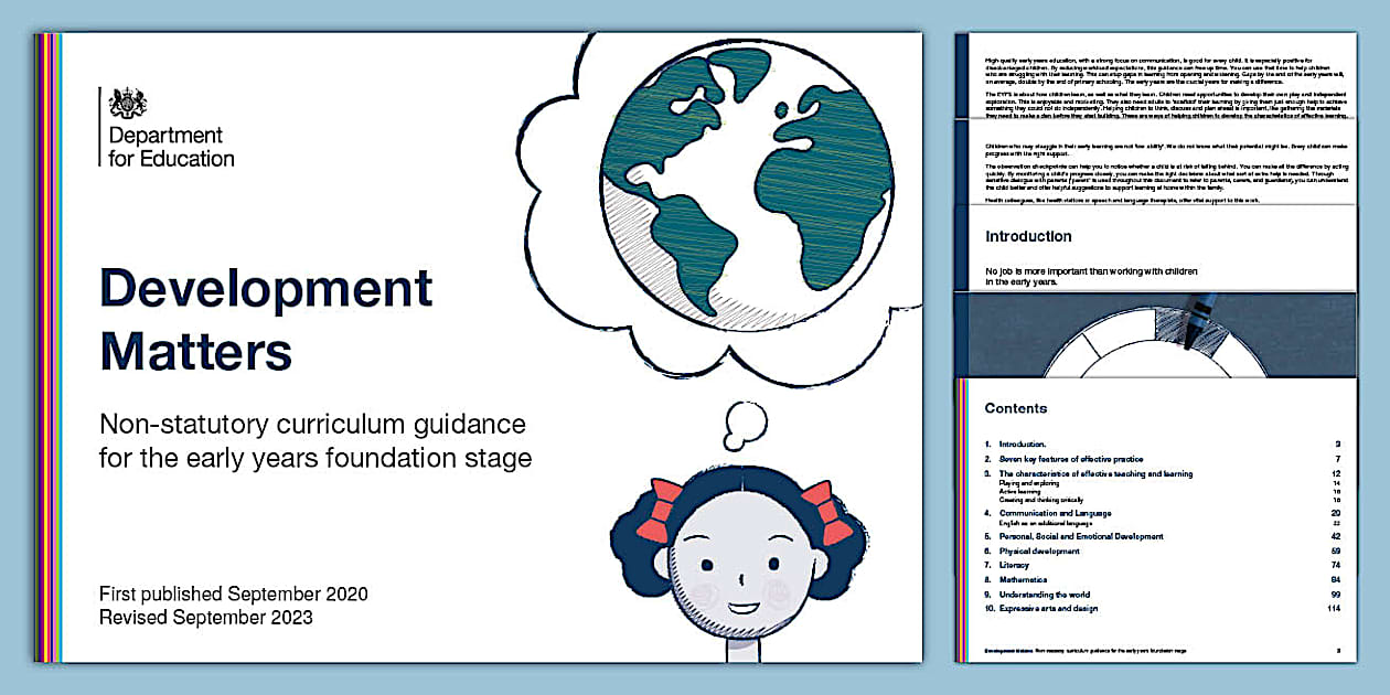 FREE! - EYFS Development Matters 2021 | Revised EYFS Guidance