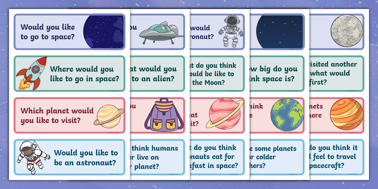 Outer Space Questions | Space Day | Twinkl Originals | KS1