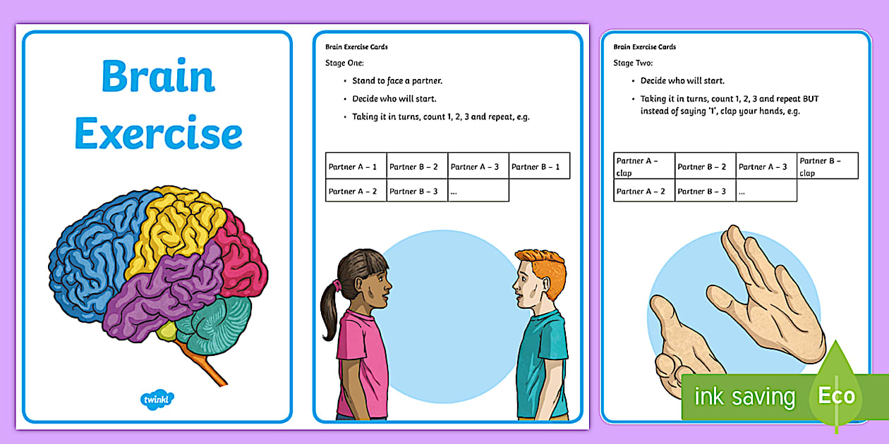 Brain Warm Up Before Tests | Primary Resources - Twinkl