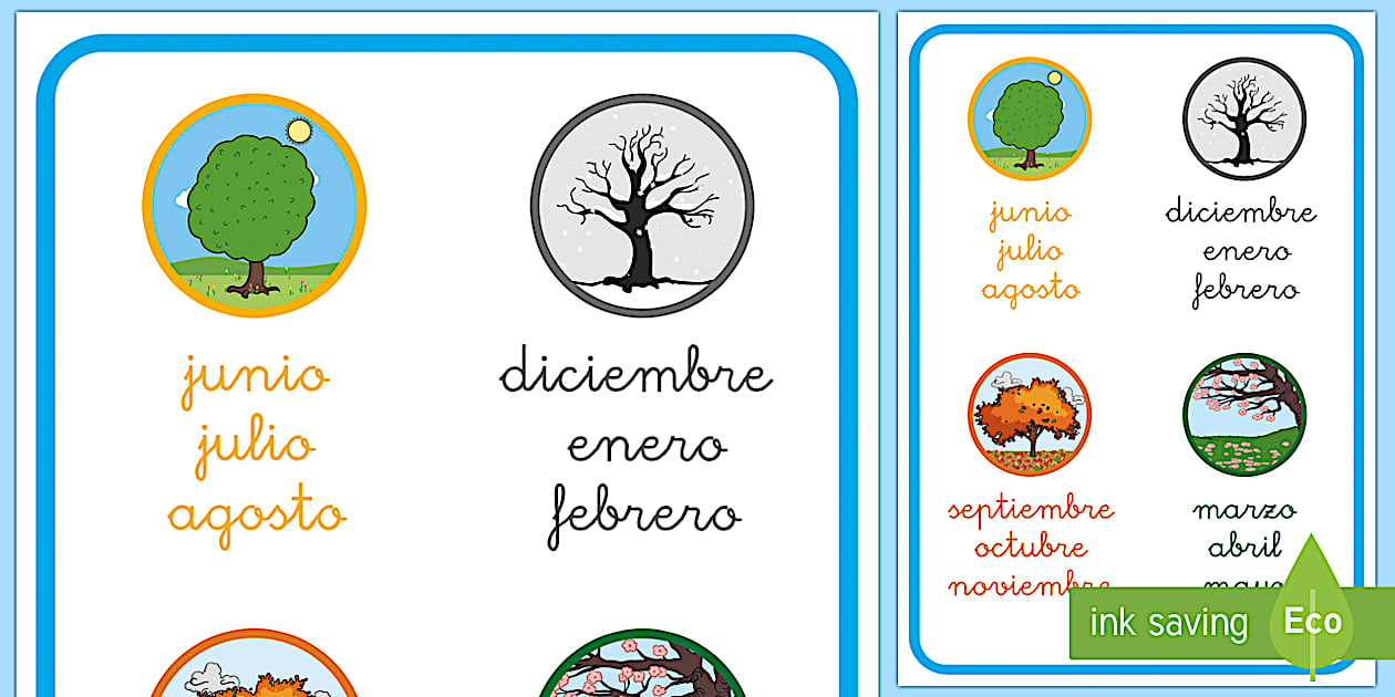 Months Of The Year Word Mat-Spanish (teacher made) - Twinkl