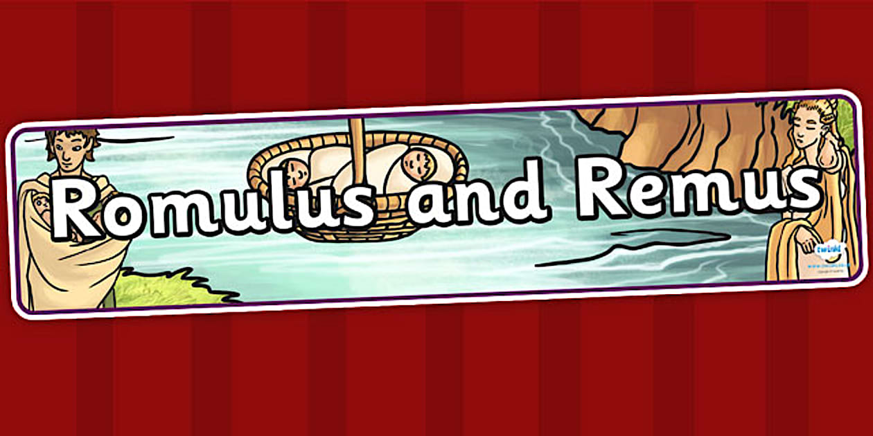 Romulus and Remus Display Banner (teacher made) - Twinkl