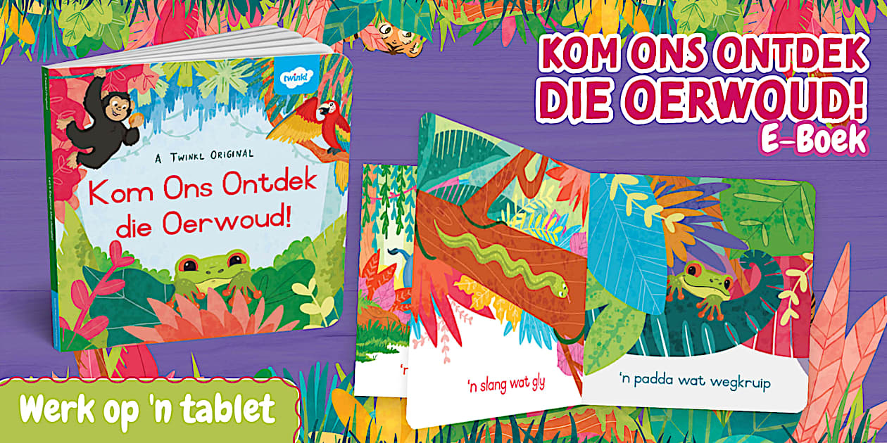 VKO - Kom Ons Ontdek die Oerwoud! eBoek