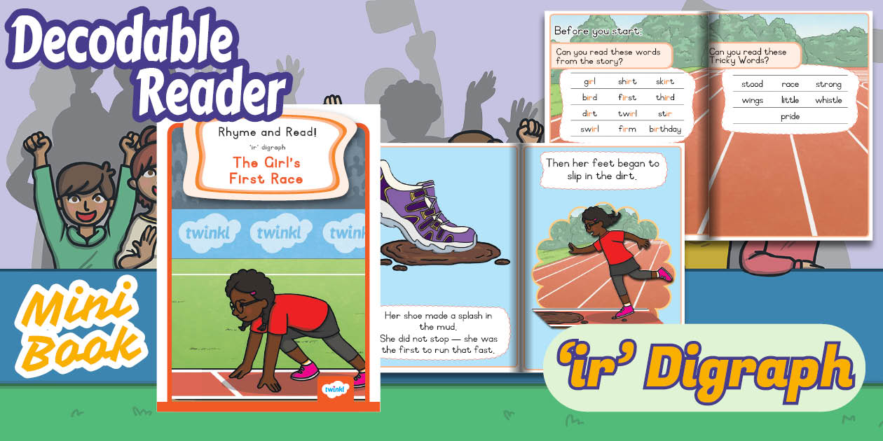FP Phonics - ir Digraph Decodable Reader - Mini Book (CAPS)