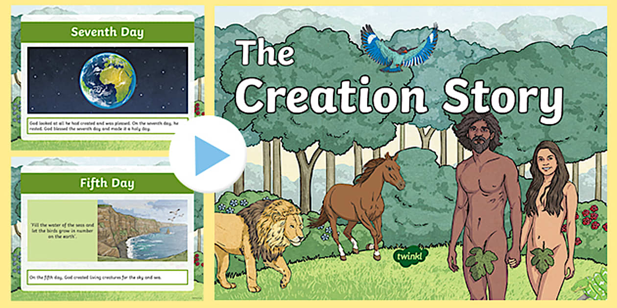 Christian Creation Story PowerPoint - RE Resource - Twinkl