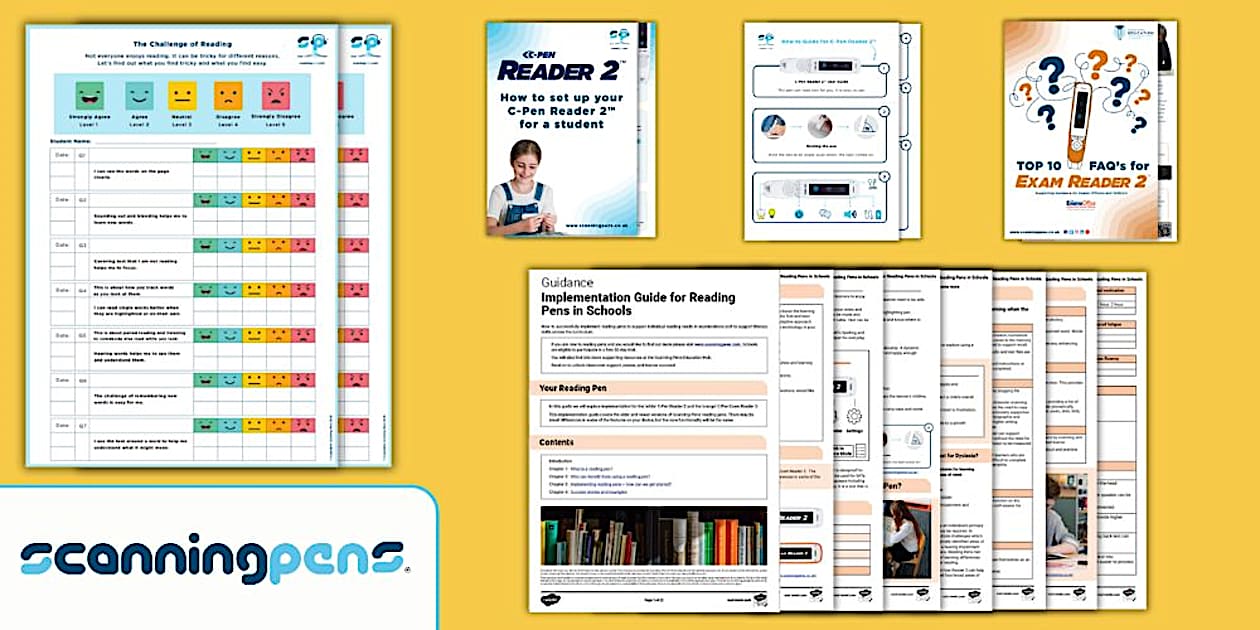 FREE! - Scanning Pens: Reading Pen Implementation Pack