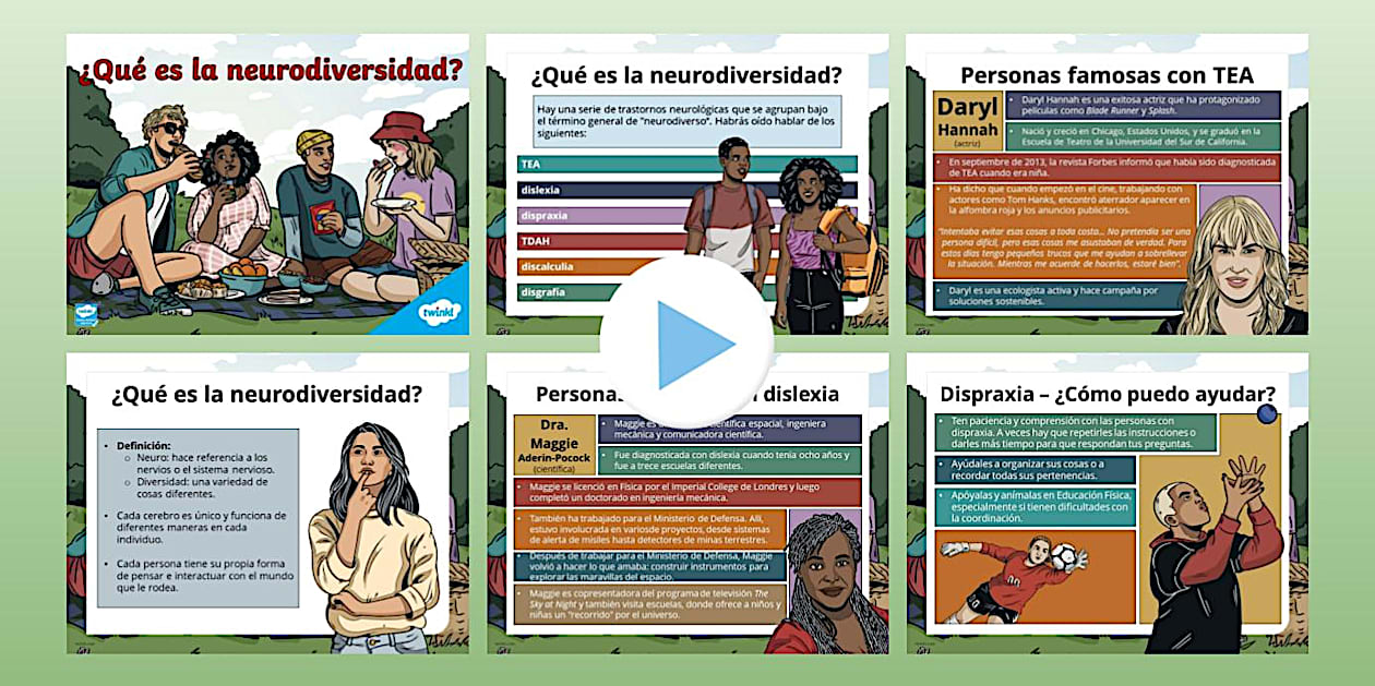 Presentación: ¿Qué es la neurodiversidad? - Secundaria y Adultos