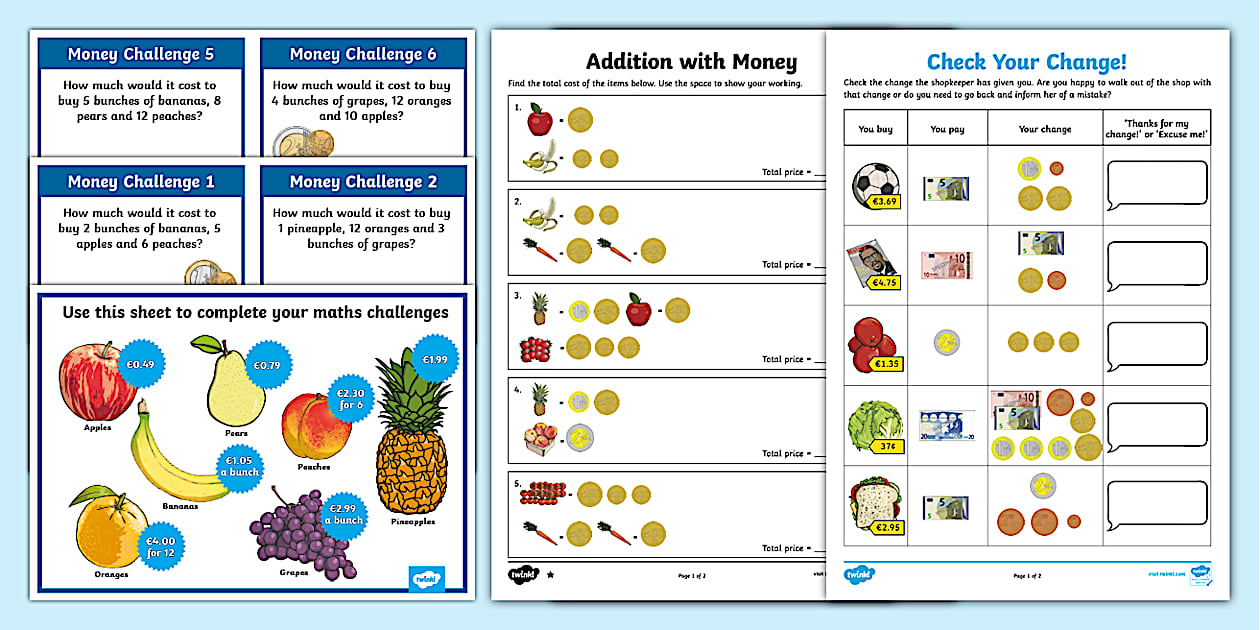 Maths (Money Pack) (teacher made) - Twinkl