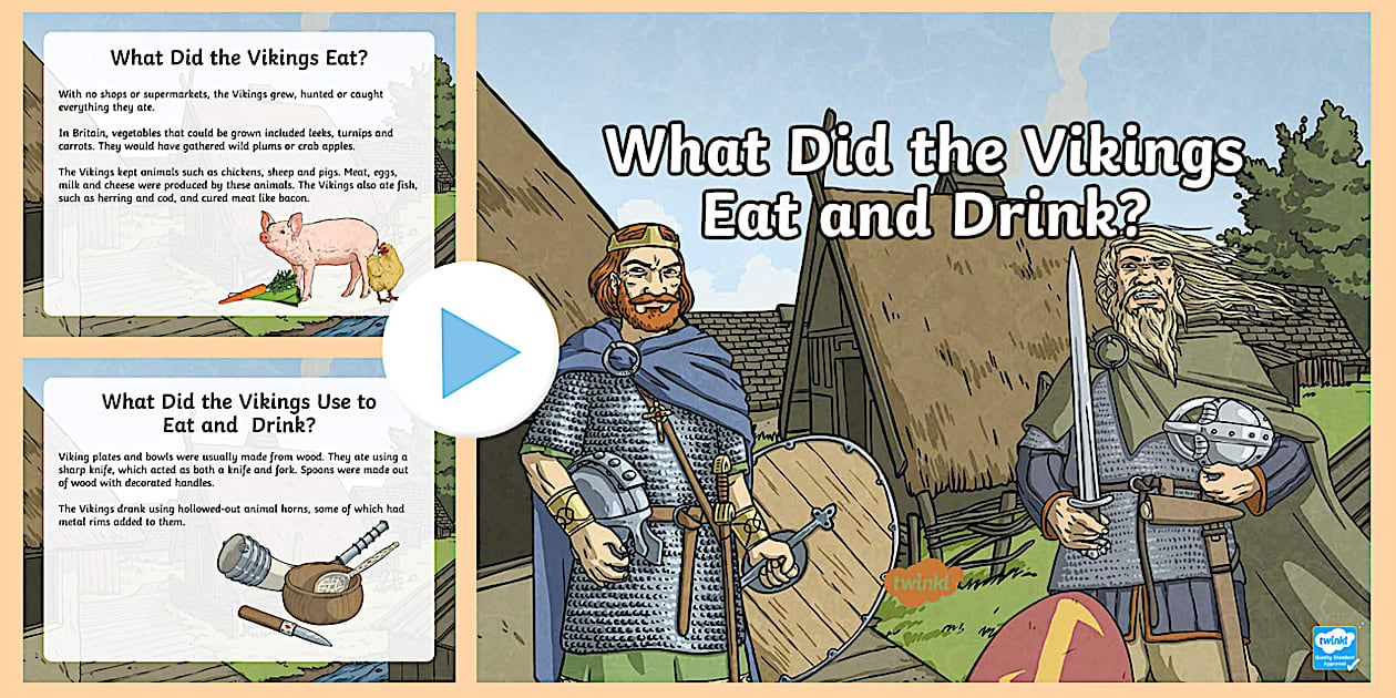 KS2 What Did the Vikings Eat PowerPoint (Teacher-Made)
